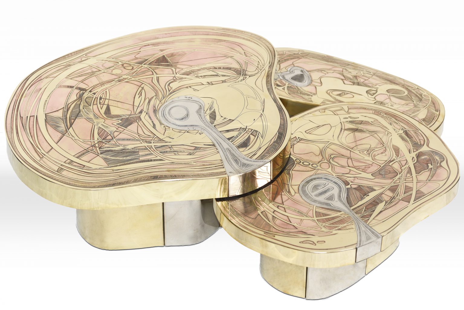 Magic Cells - Set Of Coffee Tables - EMMANUEL JONCKERS