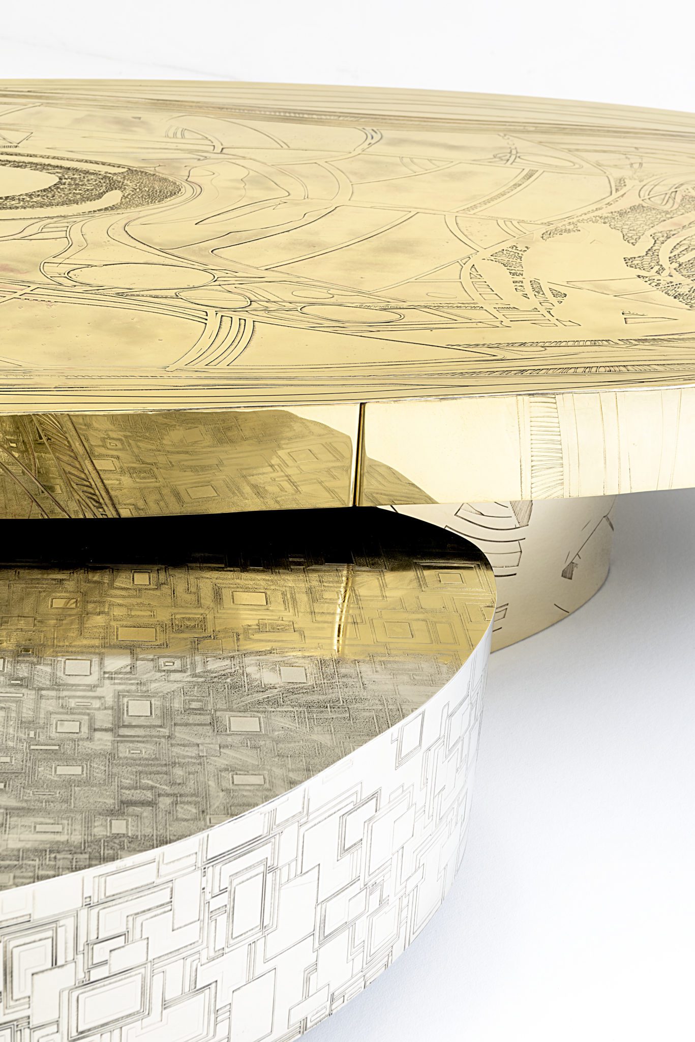 Duality Set - Set Of Coffee Tables - EMMANUEL JONCKERS